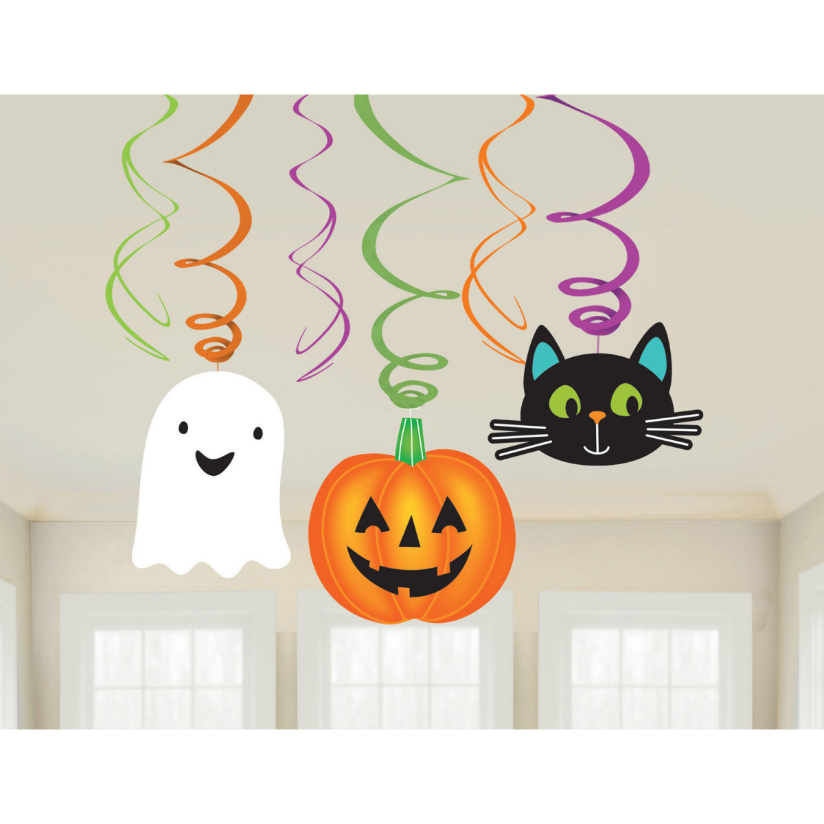 Cute Halloween Swirl Decorations